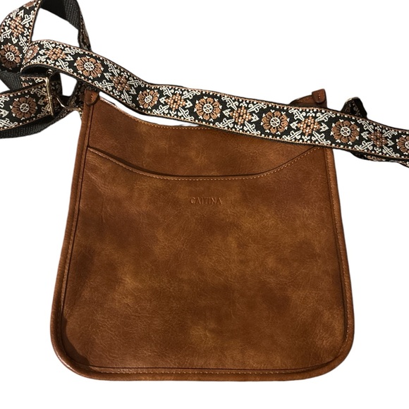 Caitina | Bags | Caitina Leather Convertible Shouldercrossbody Bag With 2 Straps | Poshmark